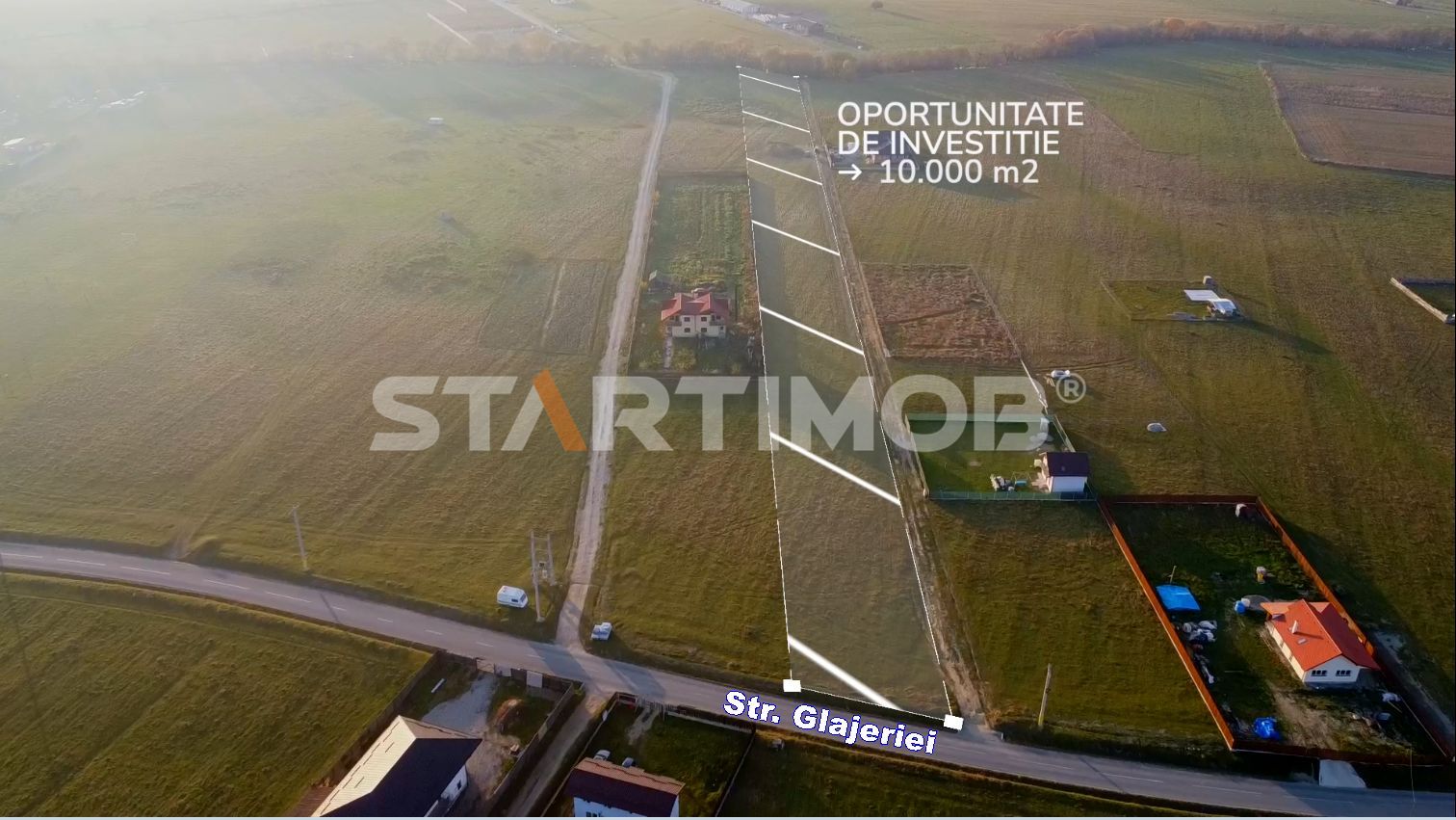 Teren cu PUZ Glajarie, Rasnov | STARTIMOB®